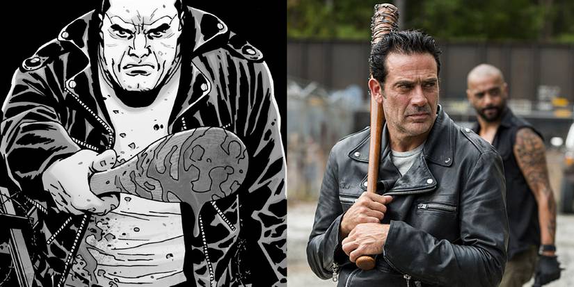 The Walking Dead: 15 Ways Negan Changed From The Comics
