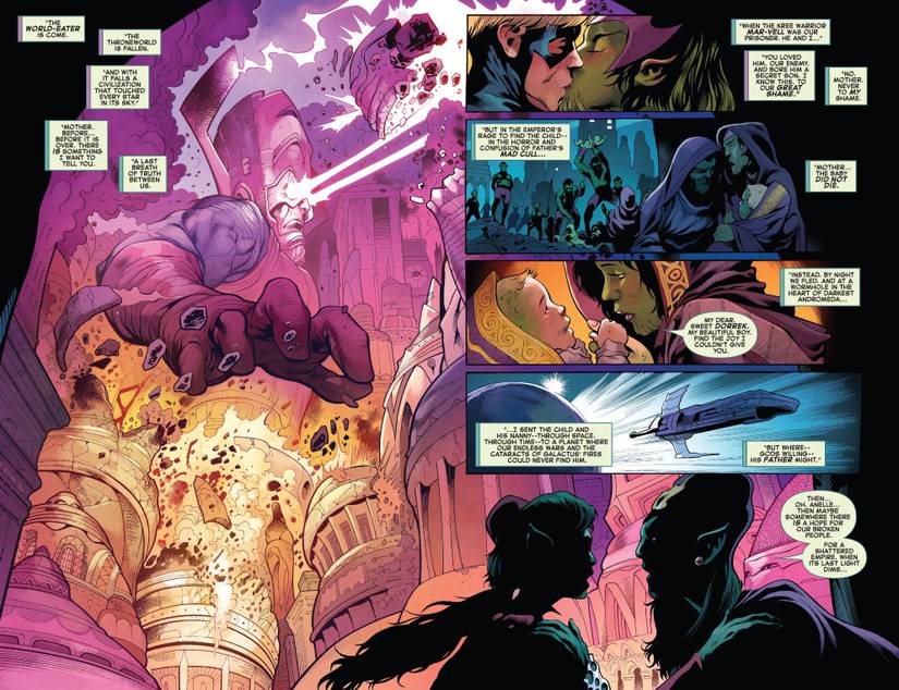 Young Avengers: How Did Captain Mar-Vell's Son Hulkling Grow Up So Fast?