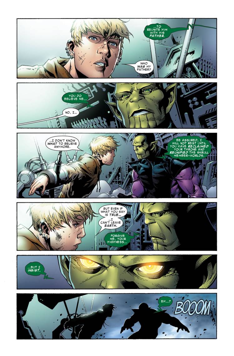 Young Avengers: How Did Captain Mar-Vell's Son Hulkling Grow Up So Fast?
