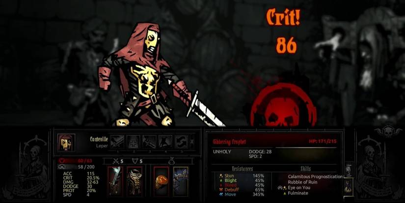 Darkest Dungeon: Leper Gameplay Guide