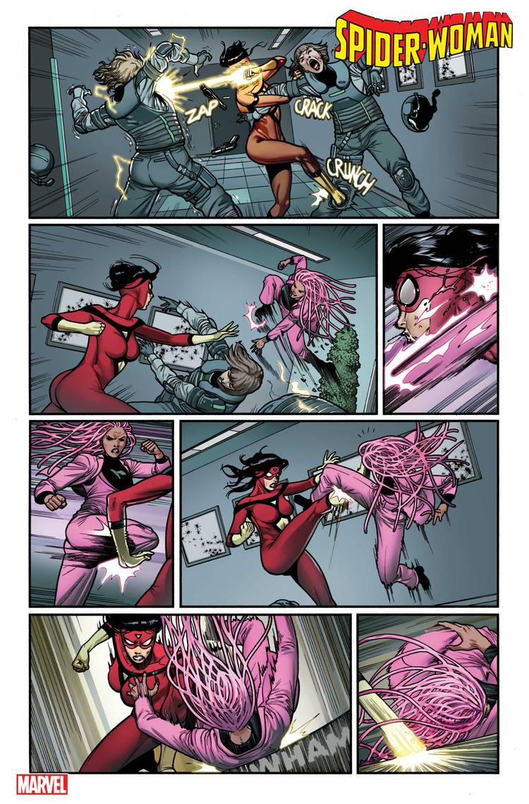 Marvel Gives Spider-Woman a Ferocious - and Stylish - New Arch-Enemy ...