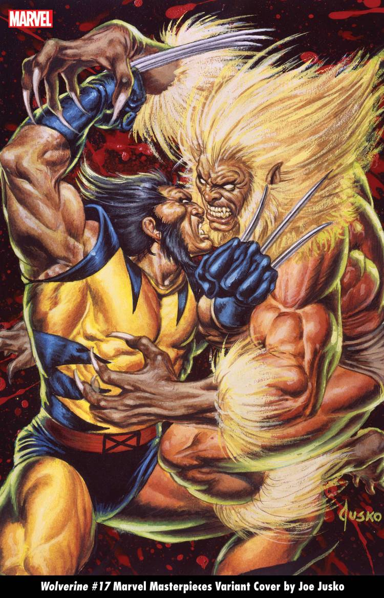 Joe Jusko's Marvel Masterpieces Are Now Variant Covers