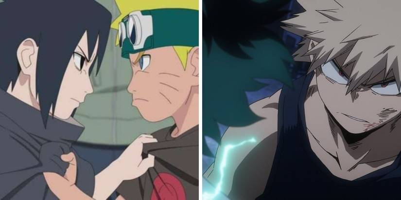 MHA: 5 Ways Bakugo & Deku's Friendship Is Similar To Naruto & Sasuke's ...