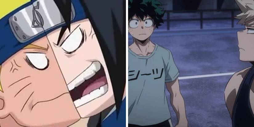 MHA: 5 Ways Bakugo & Deku's Friendship Is Similar To Naruto & Sasuke's ...