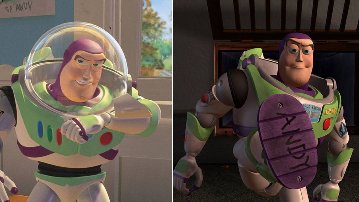 Toy Story: 5 Ways Buzz Is Different Between TS1 & TS2 (& 5 He's The Same)
