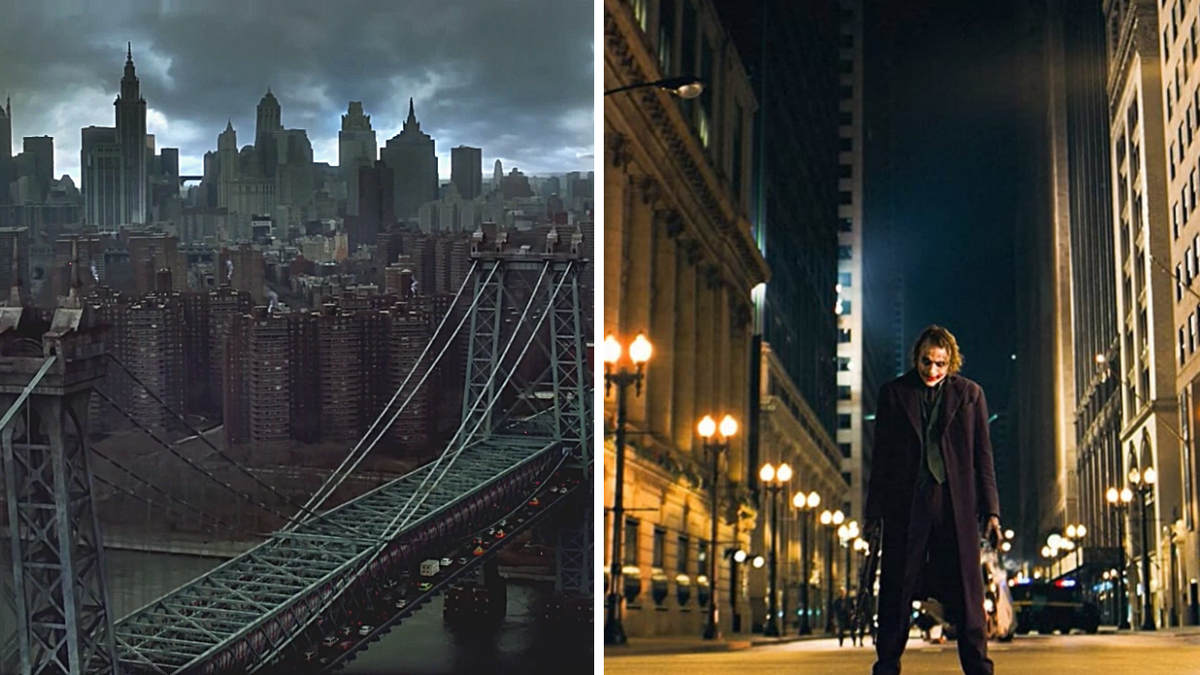 Gotham City Movie Glasgow Transformed Into Gotham City For Filming Of
