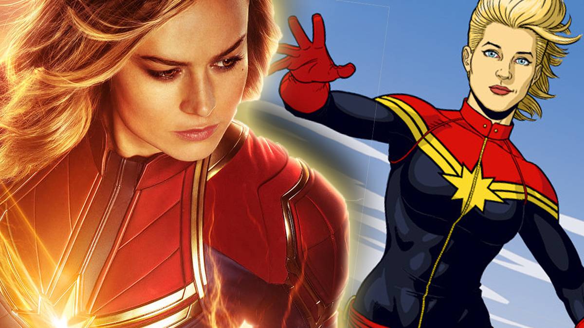Captain Marvel's Iconic Costume Redesign Has a Bold Secret Origin