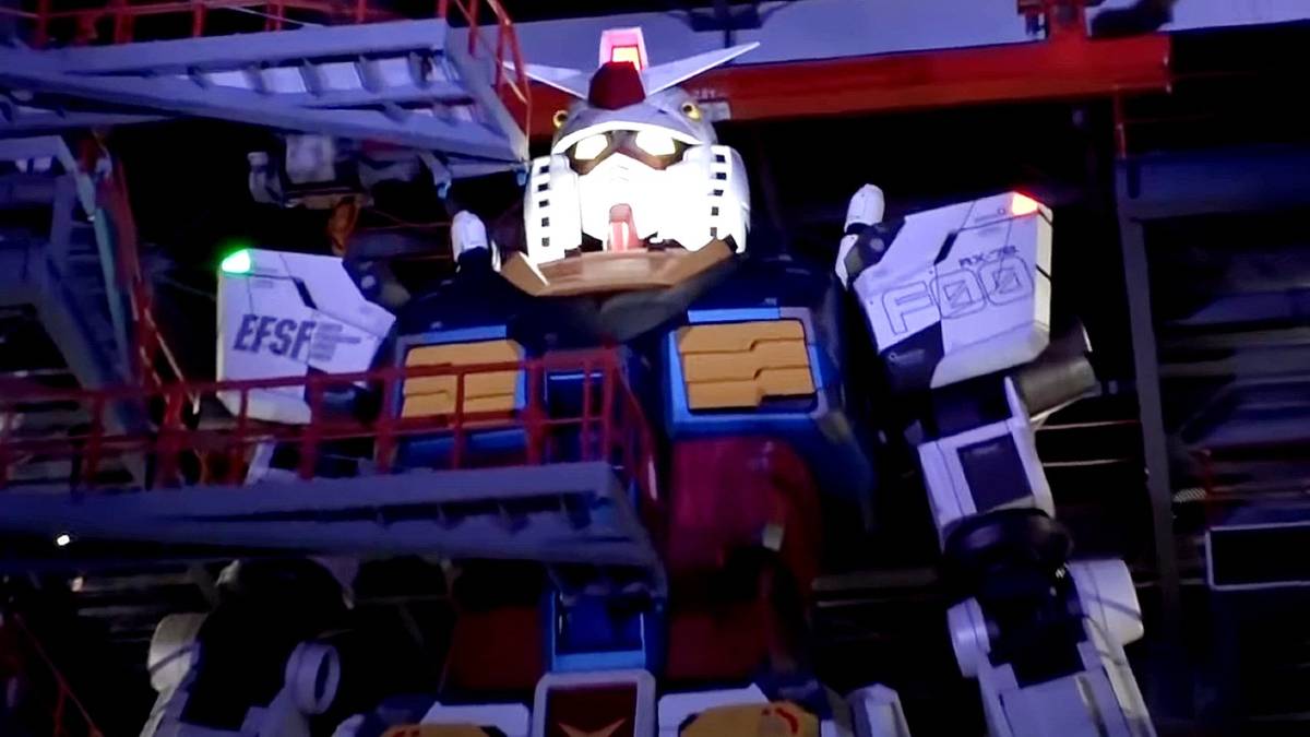 Gundam Tour Video Gives A Closer Look at the Moving, Life-Sized Mecha