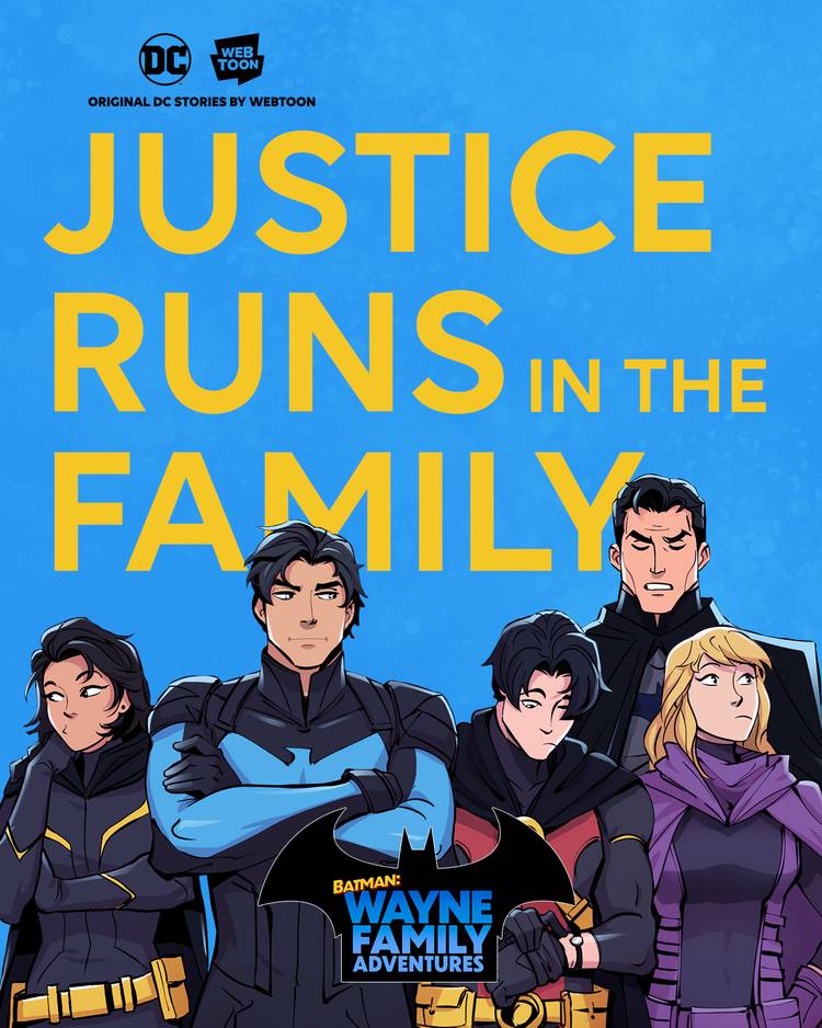 DC Announces Its First Webtoon With Batman: Wayne Family Adventures