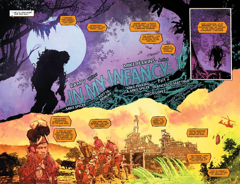 The Swamp Thing: Ram V Teases an Epic Showdown for the Elemental Hero