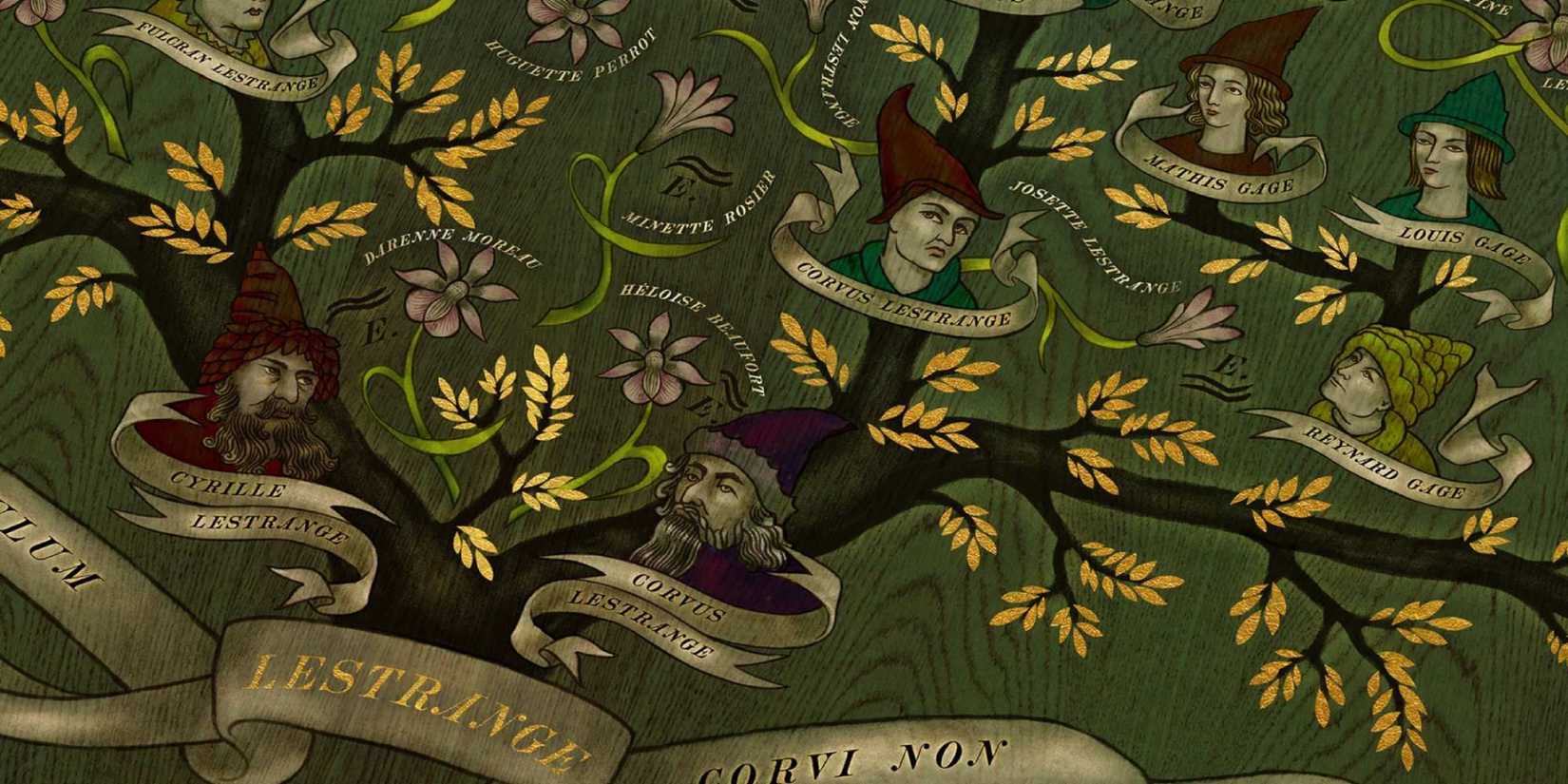 Harry Potter: A Complete Lestrange Family Tree