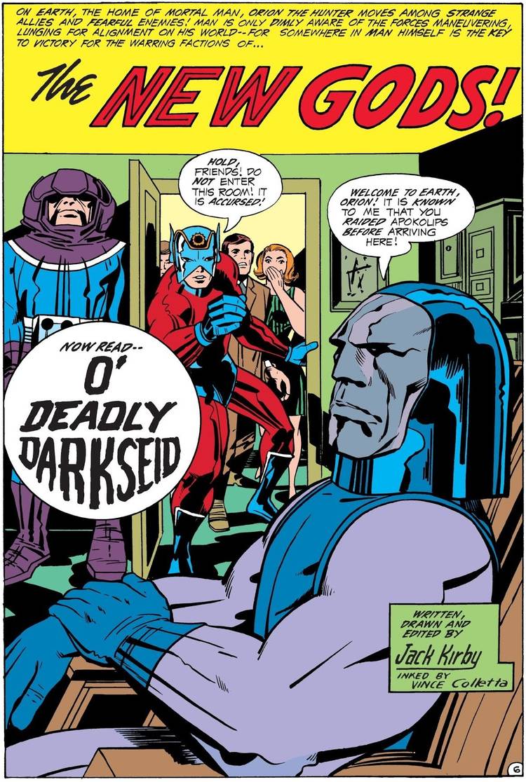 How Did Darkseid Get His Omega Beam Powers?