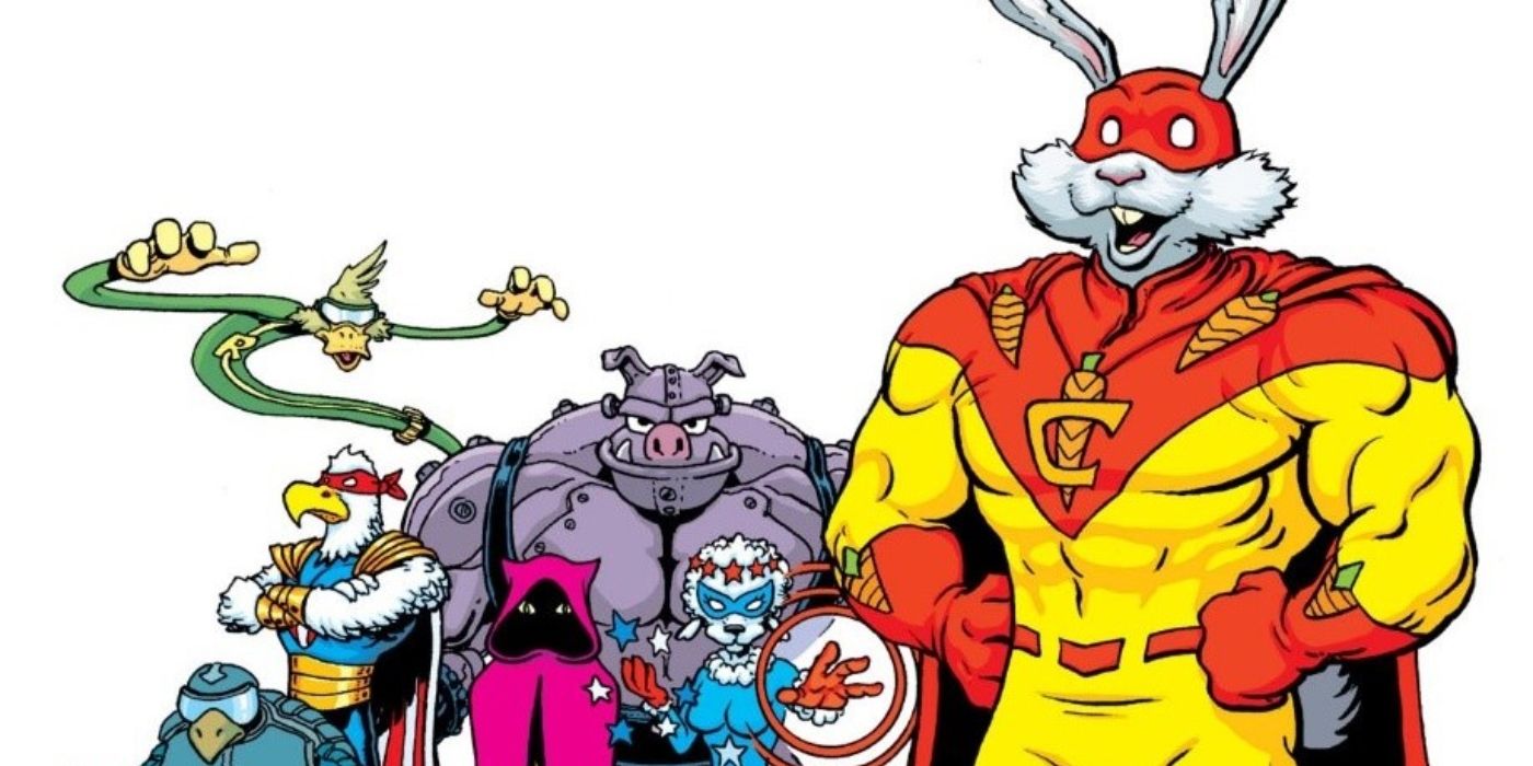 Captain Carrot And The Zoo Crew, DC Comics Funny Animal Superheroes ...