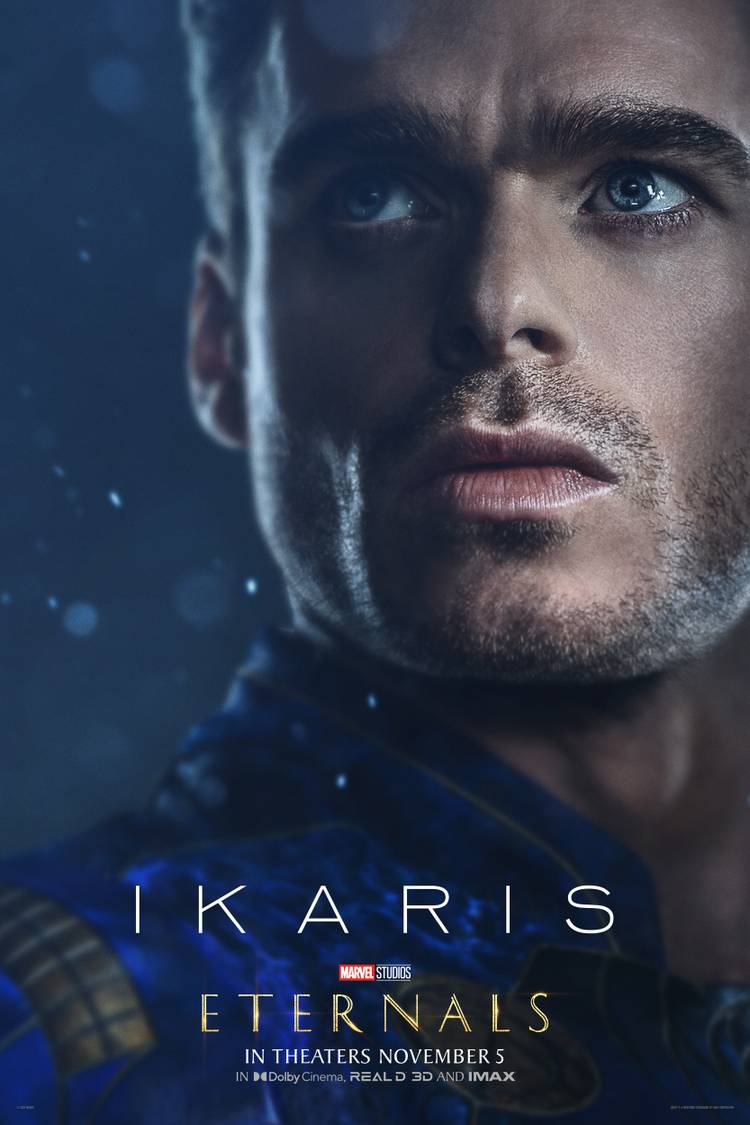 Eternals Character Posters Unite the MCU's New Superhero Team