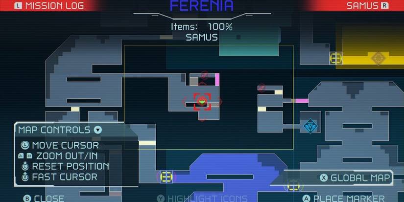 Metroid Dread Ferenia Item Guide