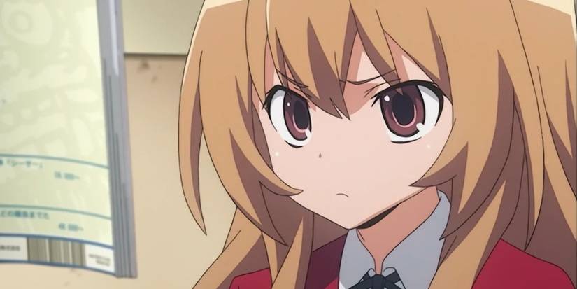 anime irritated expression