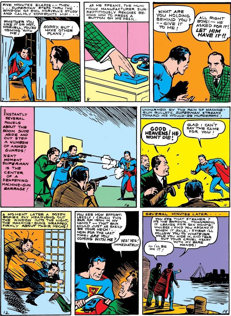 When Did Superman Save a Villain from Death for the First Time?