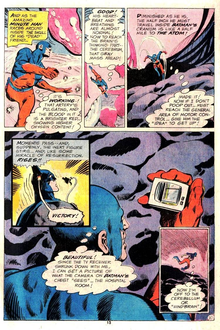 How the Justice League's Atom Took Over Batman's Brain - Literally