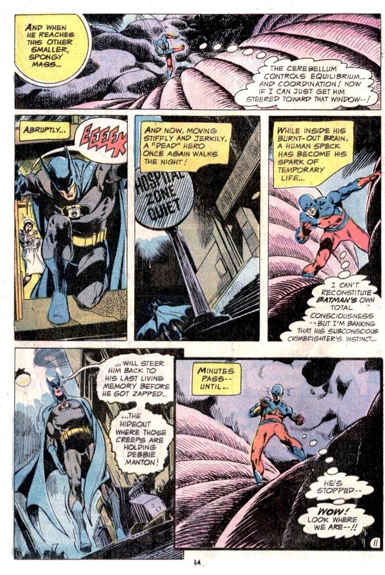 How the Justice League's Atom Took Over Batman's Brain - Literally