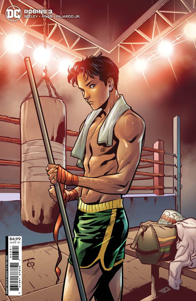 DC's Robins Get Swole on 'Work Out' Variant Covers