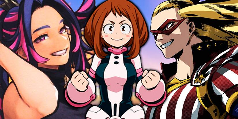 Anime Uraraka Looks Different From the Manga