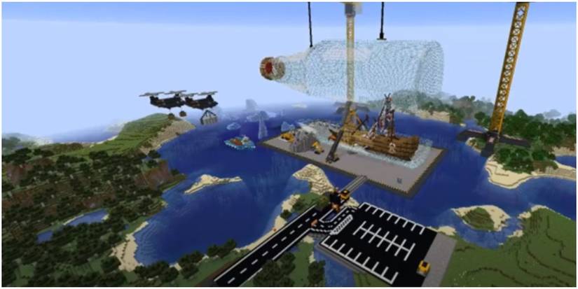 10 Of The Most Impressive Minecraft Projects
