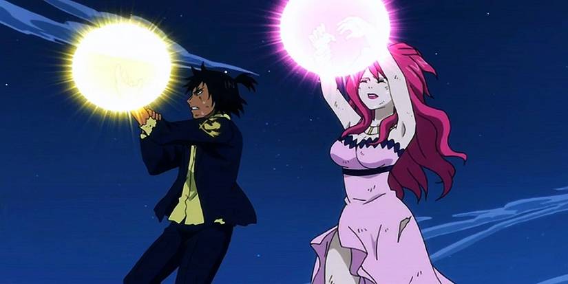 Fairy Tail: Every Couple, Ranked By Combined Strength