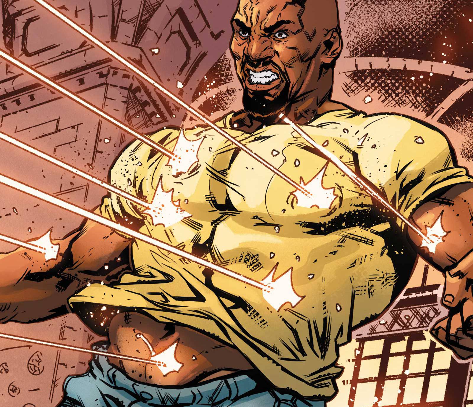 An Charraig Luke Cage Marvel Debuts First Look At Luke Cage's New