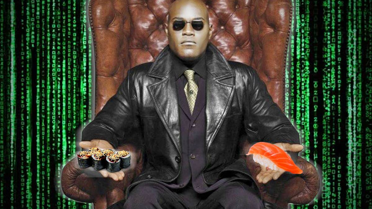 The Matrix Code Is Actually A Sushi Recipe