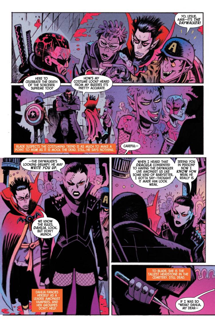Marvel Finally Brings Blade's Most Iconic (and Bloody) Scene to Comics