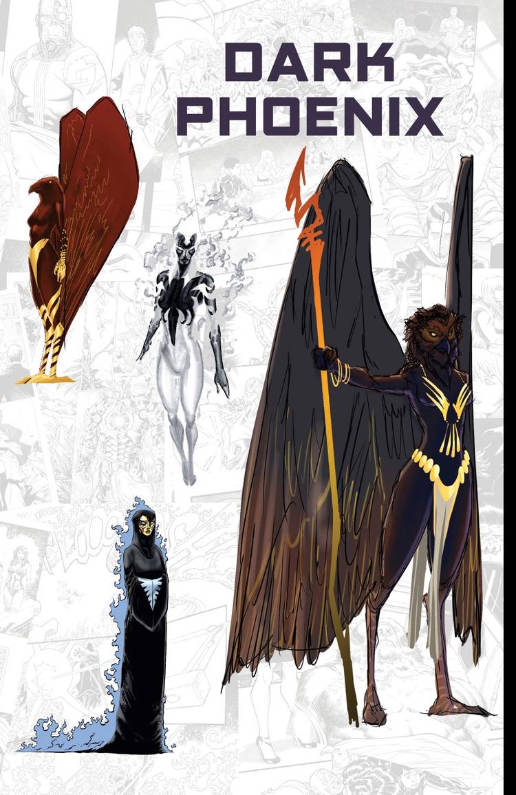 Rejected Dark Phoenix Concepts Reimagine the X-Man as a Very Different ...