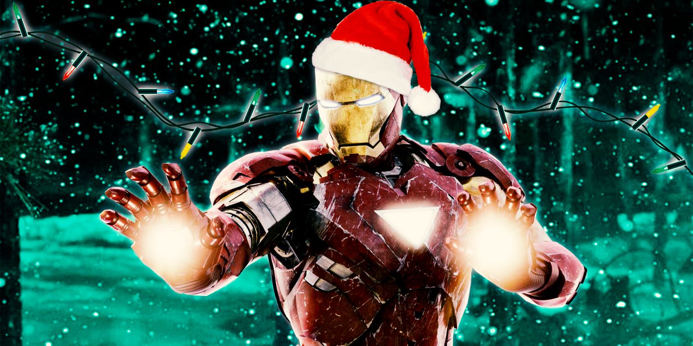 Fond D'écran De Noël Iron Man