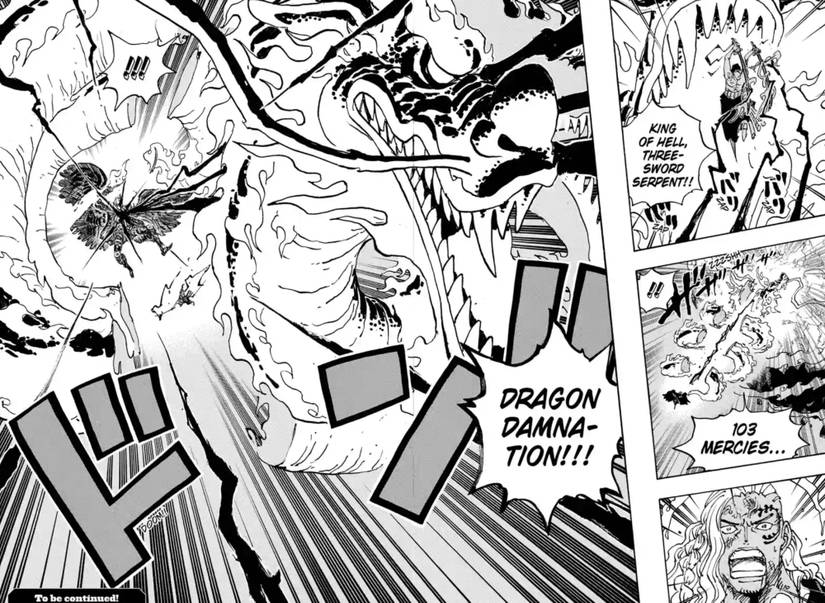How Does Zoro Beat King in Once Piece Chapter 1035?