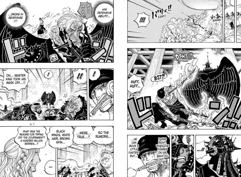 How Does Zoro Beat King in Once Piece Chapter 1035?