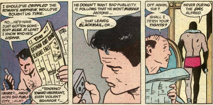 Alfred's First Reaction to Bruce Wayne Dressing up as Batman was Surprising
