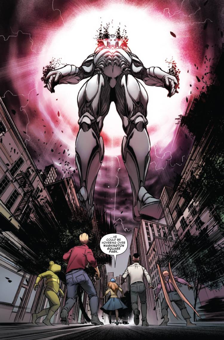 The Avengers Finally Confront Iron Man's 'Iron God' Incarnation