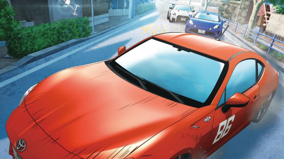 Initial D Sequel MF Ghost Revs Up First Trailer for Anime Series