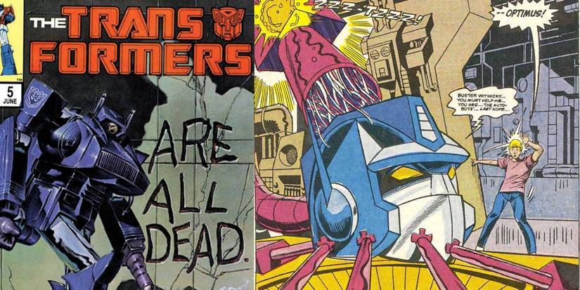 10 Weirdest Moments In Transformers Comics