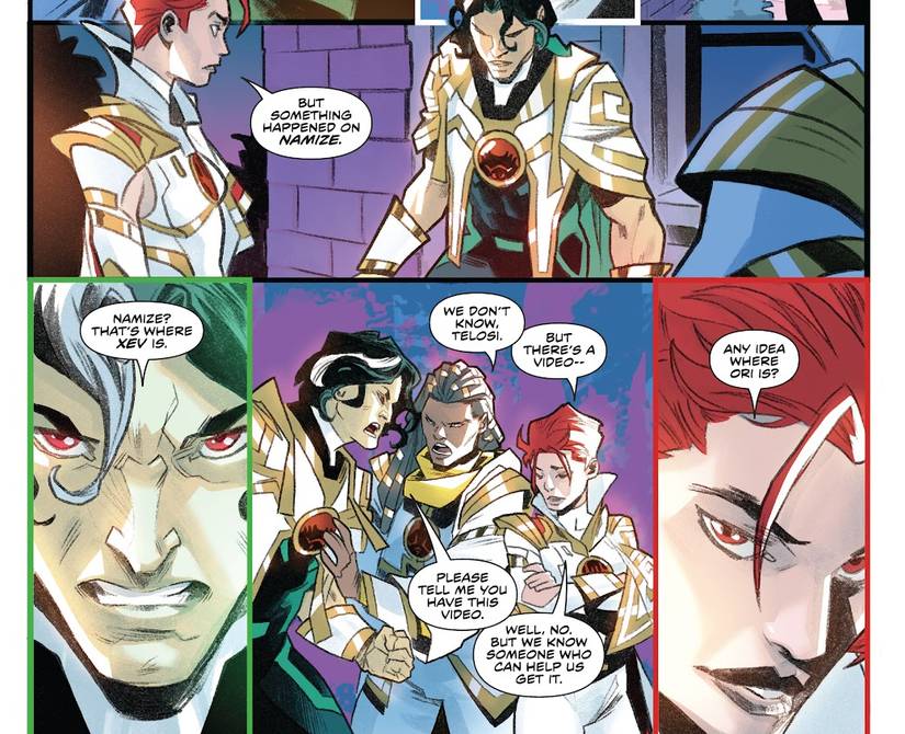 Boom S Power Rangers Universe 1 Comic Review