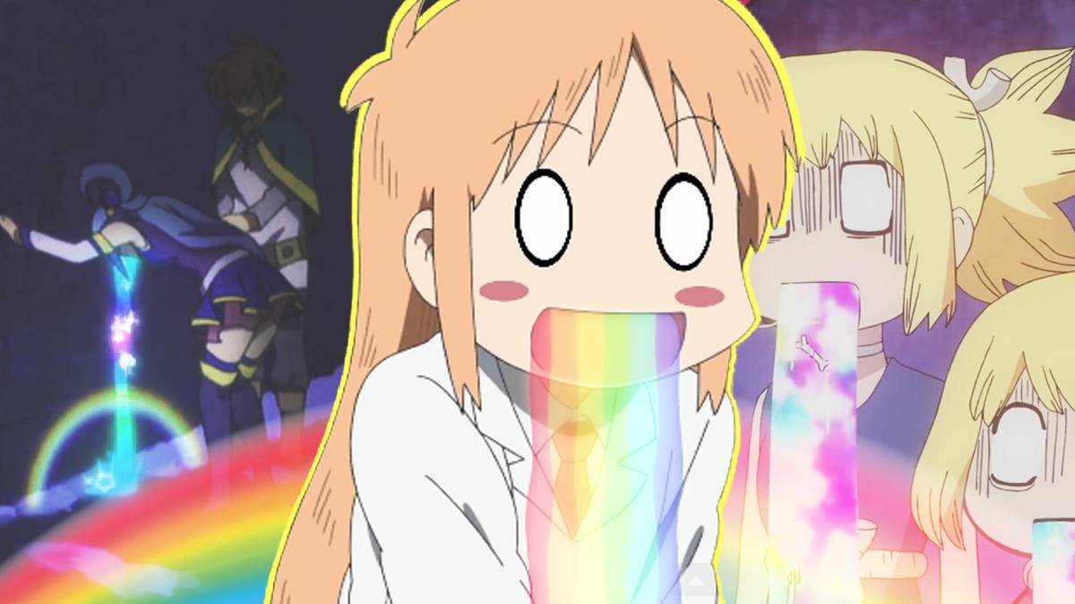 Why Do Some Anime Girls Vomit Rainbows?