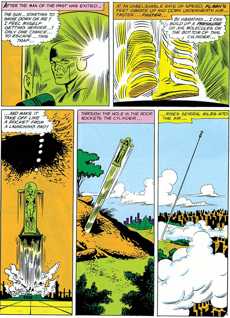 When DC's Flash First Used His Wildest Speed Power - Vibrating Through ...