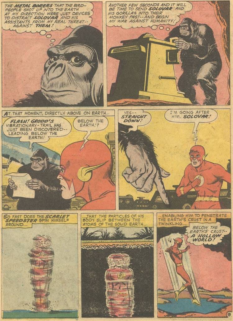 When DC's Flash First Used His Wildest Speed Power - Vibrating Through ...