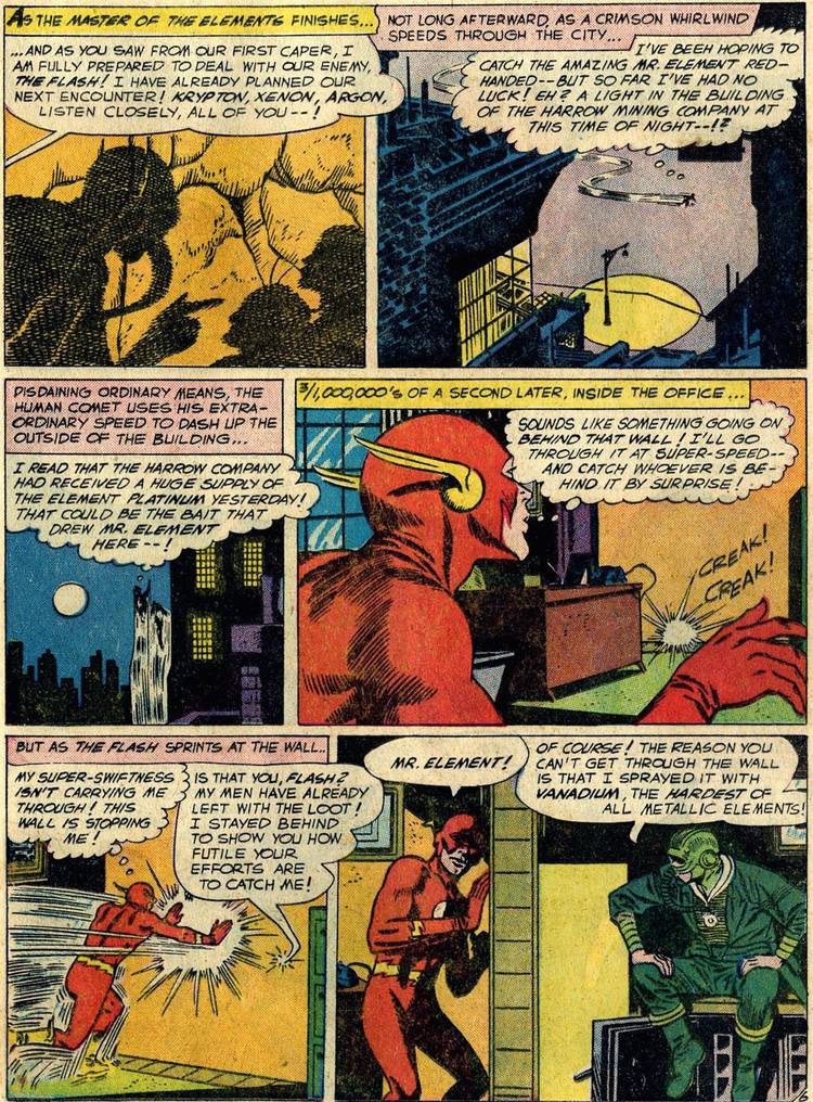 When DC's Flash First Used His Wildest Speed Power - Vibrating Through ...