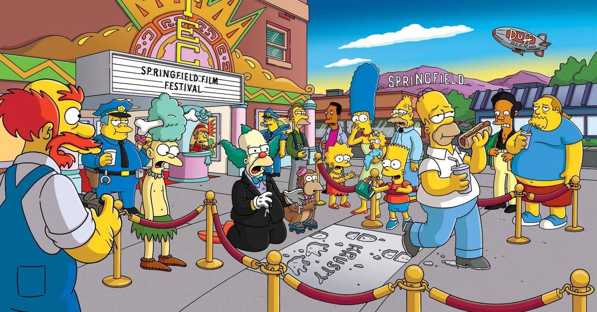 A Full Map Of Springfield The Simpsons Fan Art 2282738 Fanpop