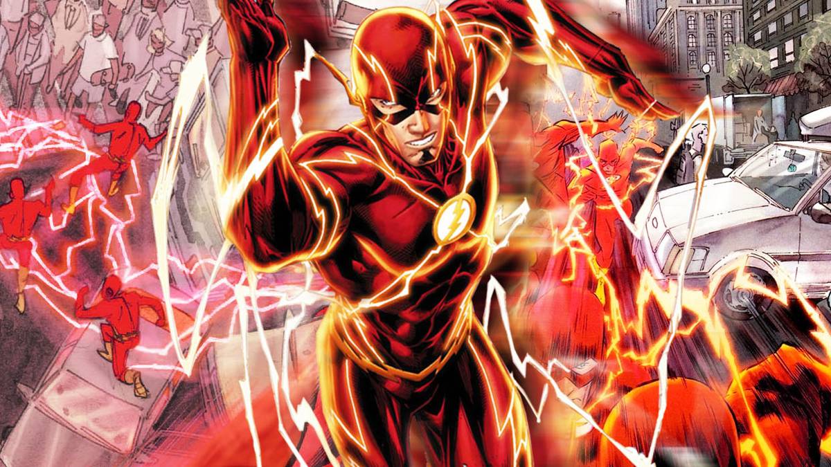 When DC's Flash First Used His Wildest Speed Power - Vibrating Through ...