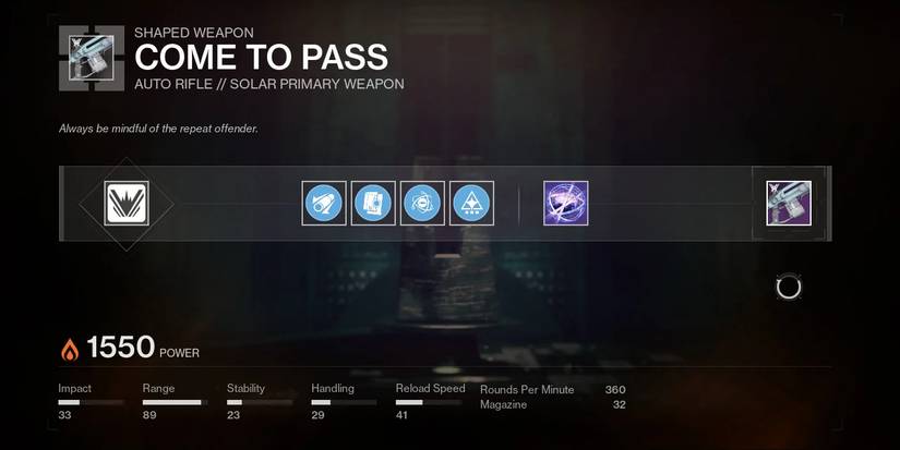 Destiny 2: How Will Weapon Crafting Work?