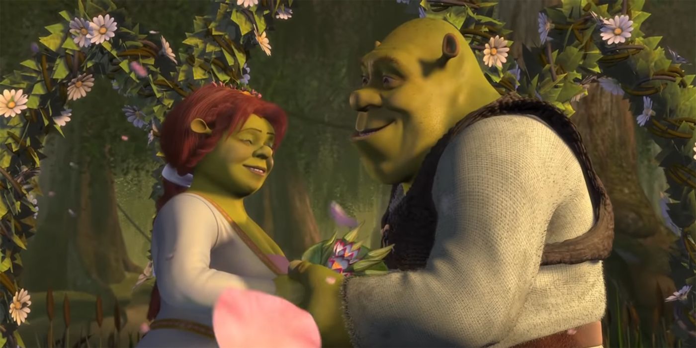 Shrek Fiona Love Library Of Shrek And Fiona Image Black And White