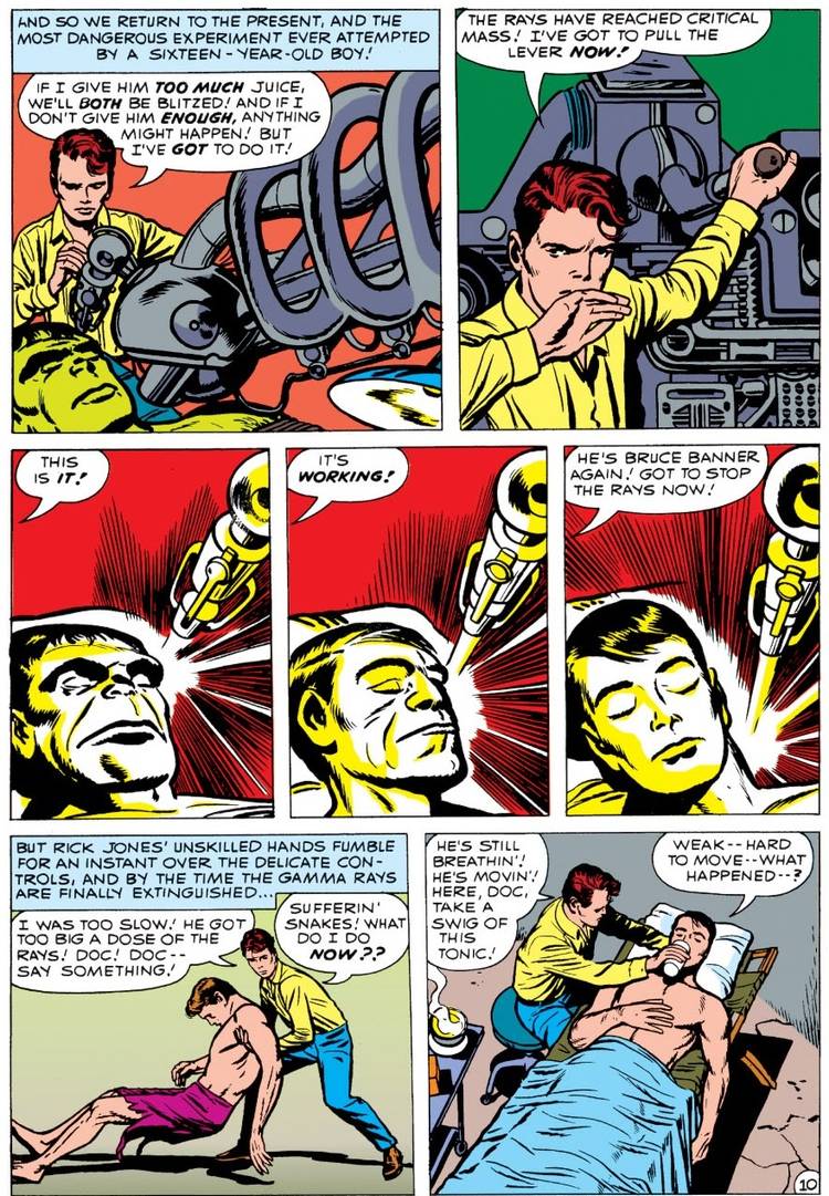 When Bruce Banner First Turned Into the Hulk by Becoming Angry