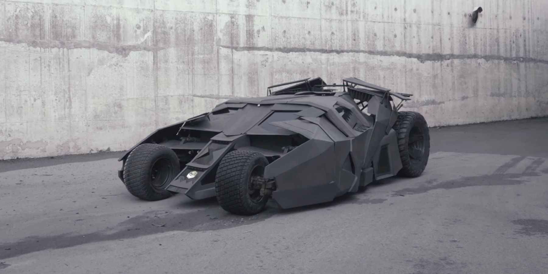 Batman Fan Builds the World's First Drivable Electric Batmobile