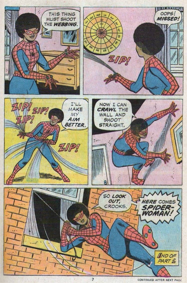 Marvel's Original Spider-Woman Was One of Its First Black Heroes